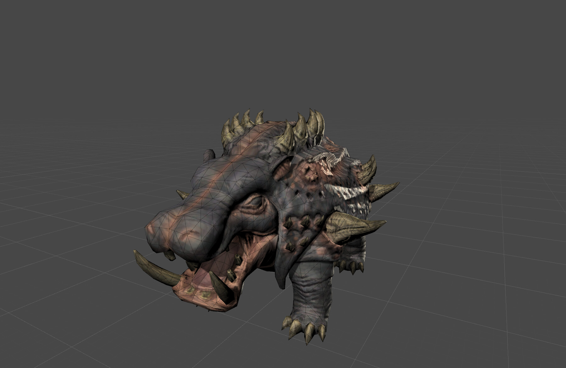 ArtStation - Hippo Mutant Giant Animal | Game Assets