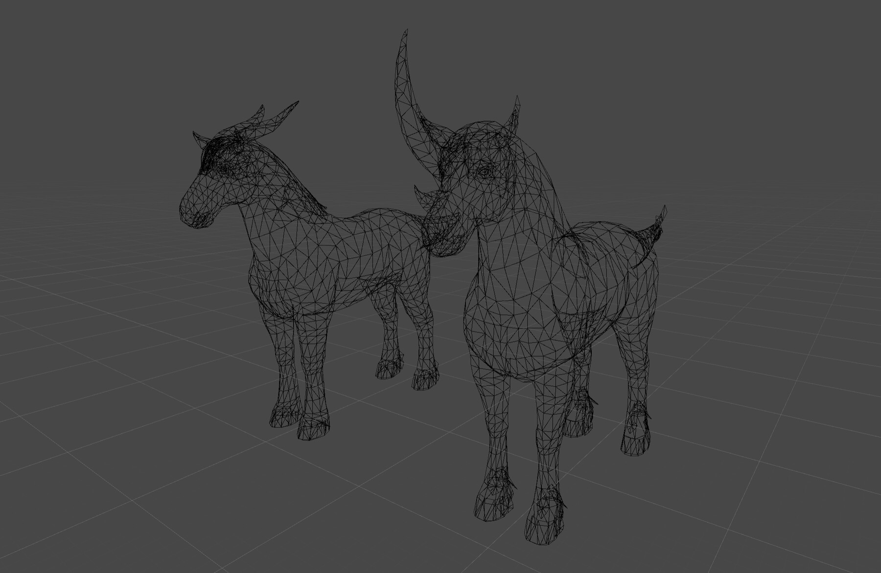 ArtStation - Mutant Horse Alien Animal | Game Assets