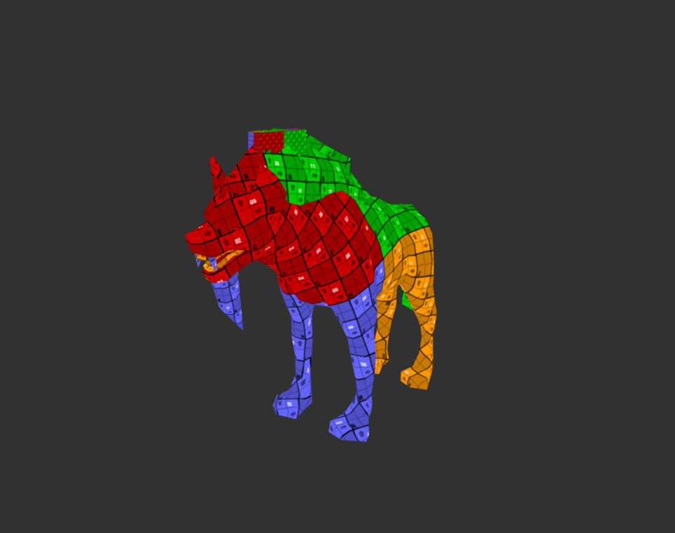 ArtStation - Hyena Mutant Animal Beast | Game Assets