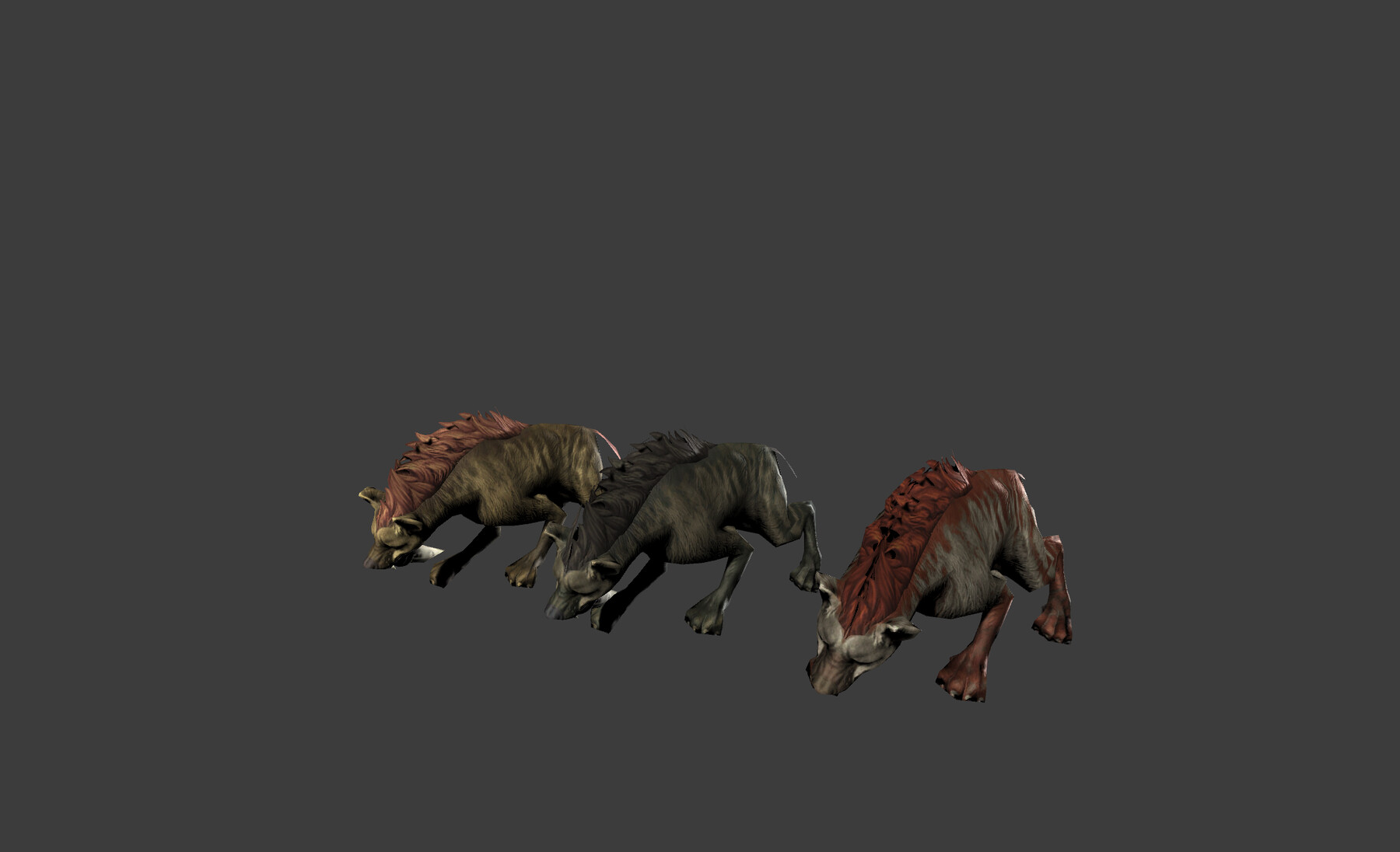ArtStation - Hyena Mutant Animal Beast | Game Assets