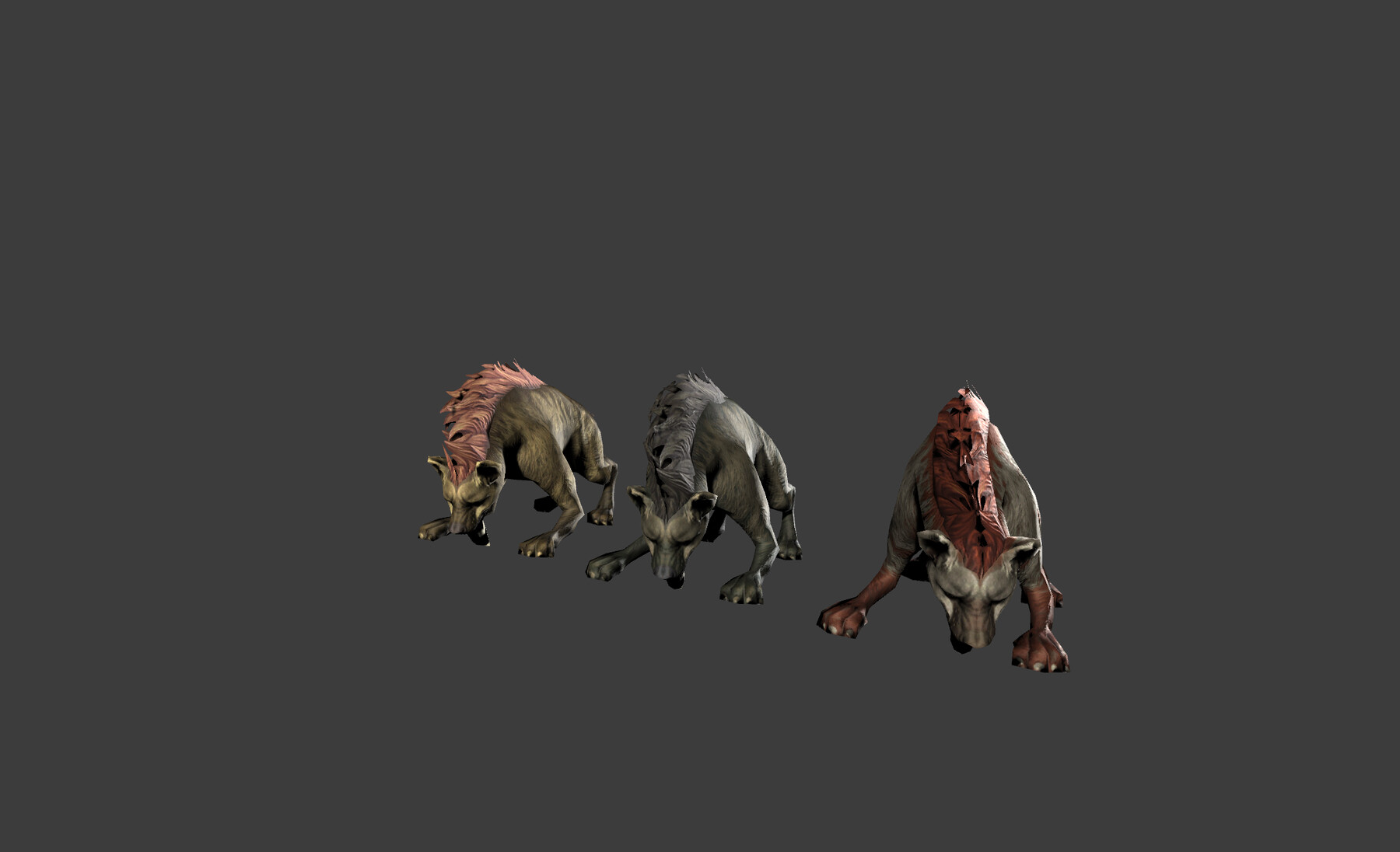 ArtStation - Hyena Mutant Animal Beast | Game Assets