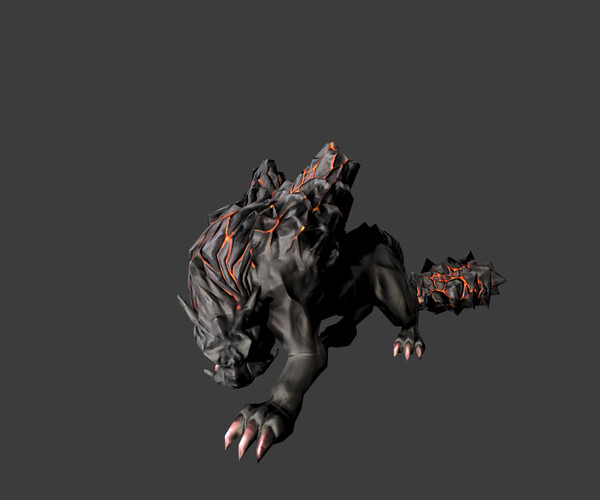 ArtStation - Beast Leopard Mutant | Game Assets