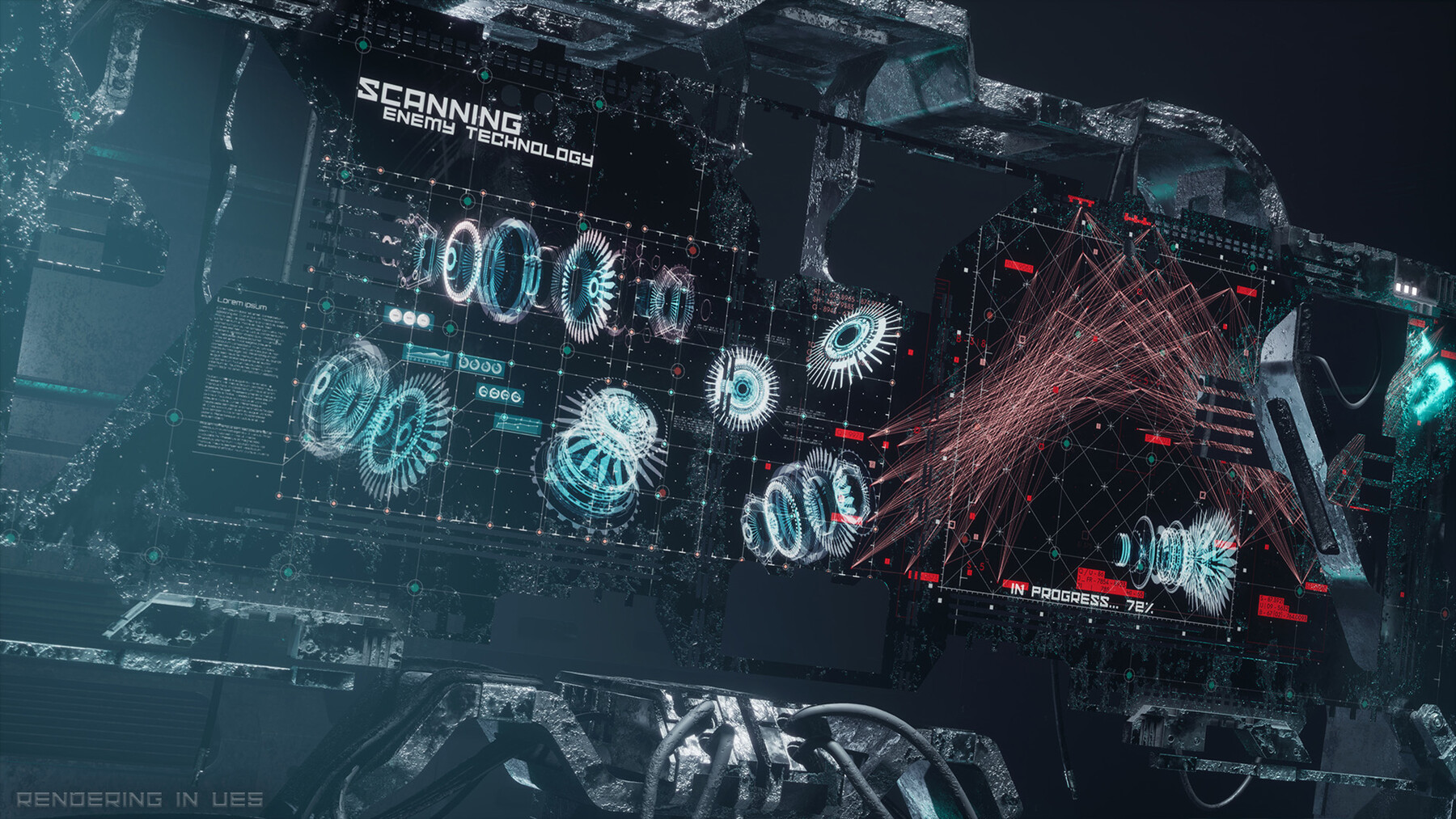 ArtStation - Sci-Fi Modular Computer Station | Game Assets