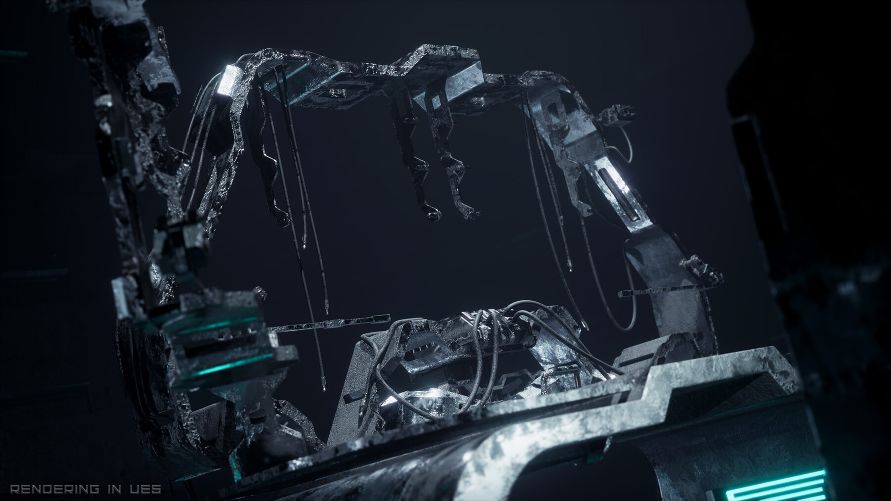 ArtStation - Sci-Fi Modular Computer Station | Game Assets