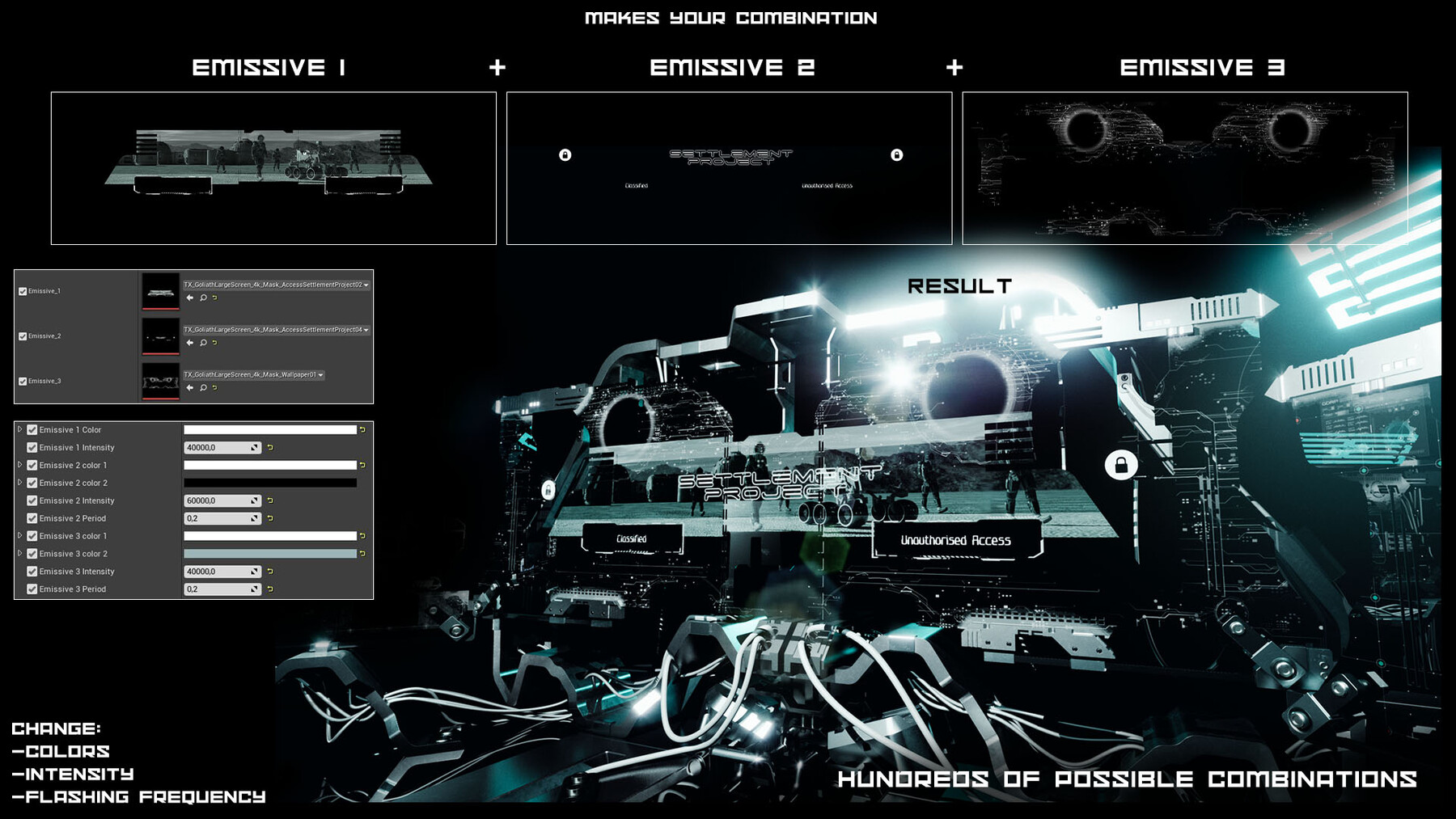 ArtStation - Sci-Fi Modular Computer Station | Game Assets