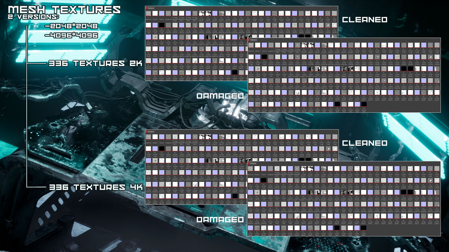 ArtStation - Sci-Fi Modular Computer Station | Game Assets