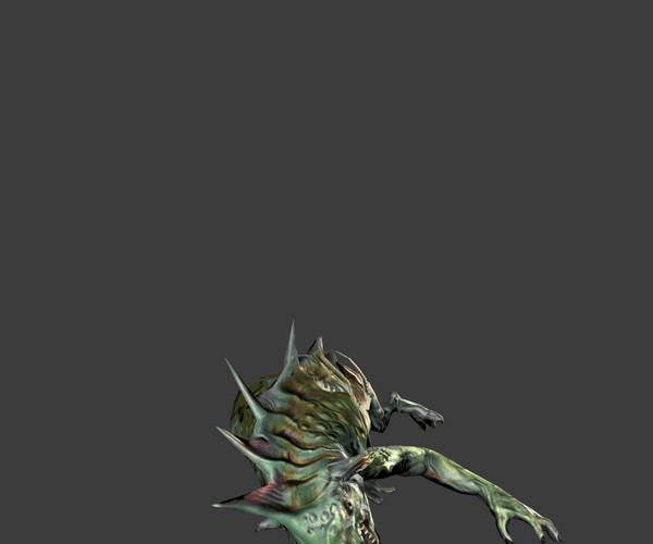 ArtStation - Lizard Fighter Alien | Game Assets