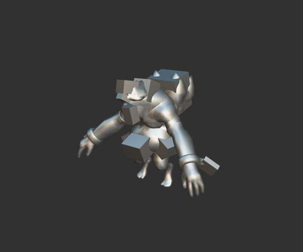 ArtStation - Lizard Beast Giant Alien | Game Assets