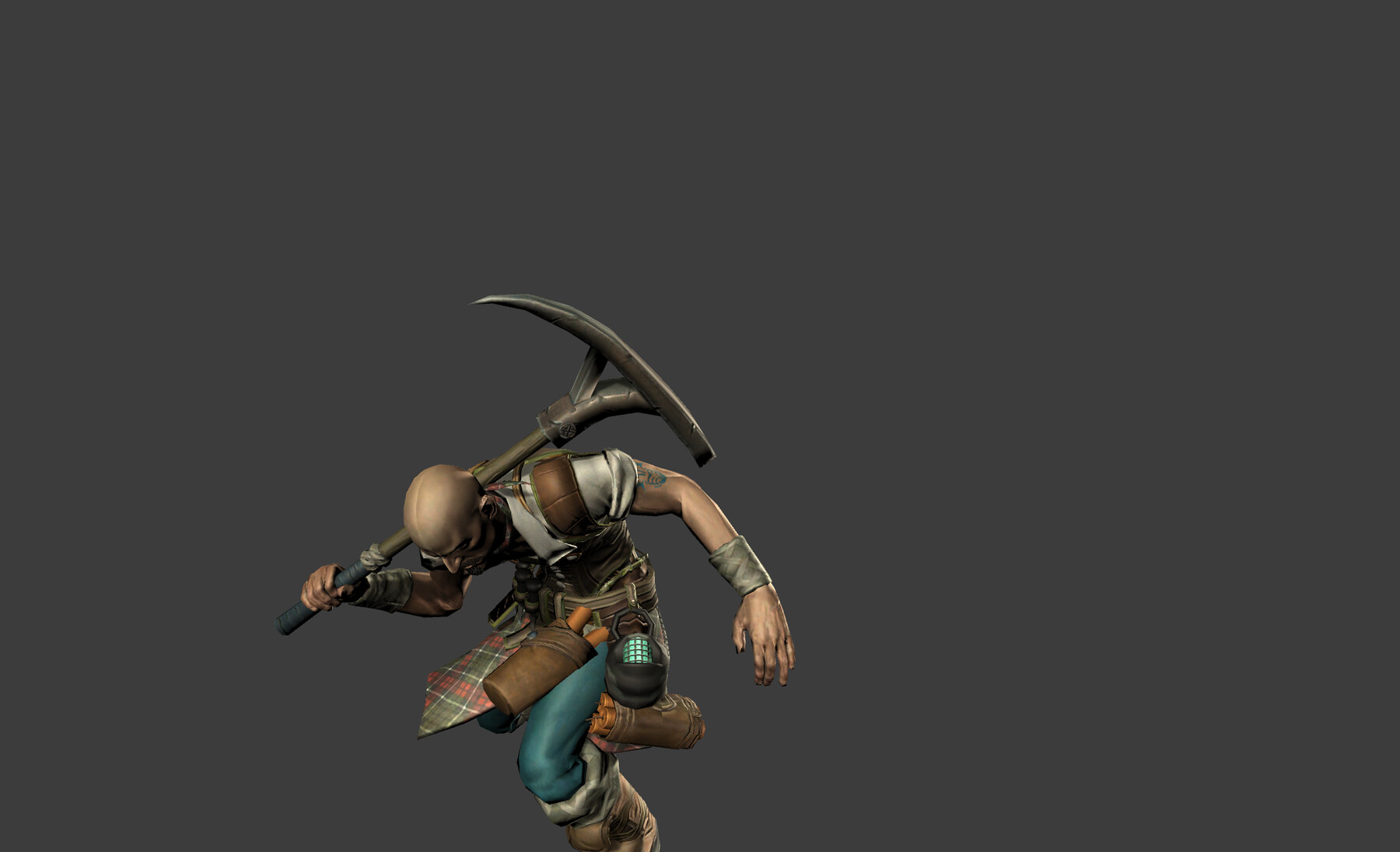 ArtStation - Miner Human Goblin | Game Assets