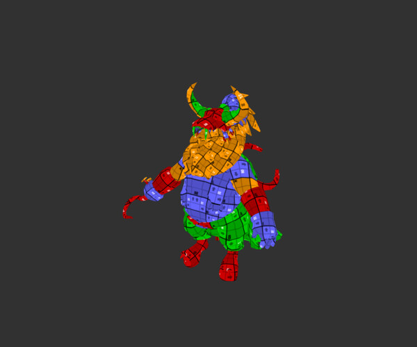 ArtStation - Duck Fighter Beast Chief | Game Assets