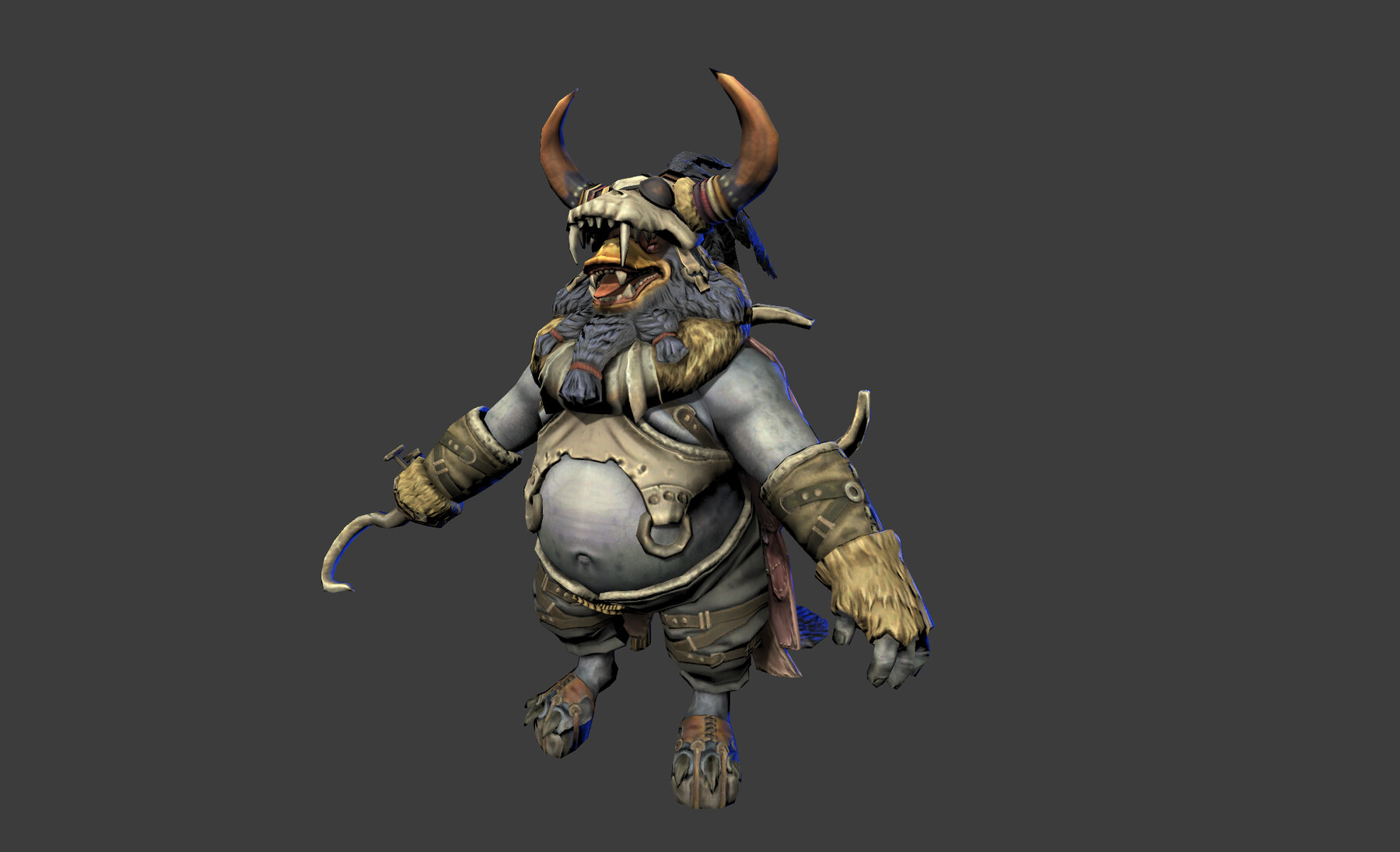 ArtStation - Duck Fighter Beast Chief | Game Assets