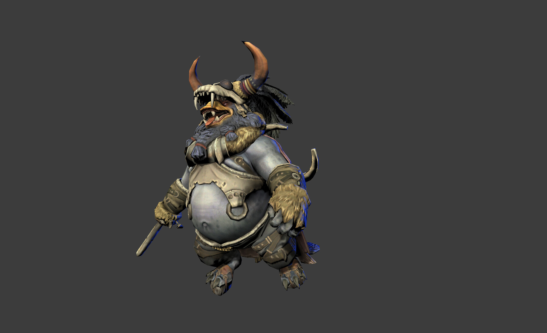 ArtStation - Duck Fighter Beast Chief | Game Assets