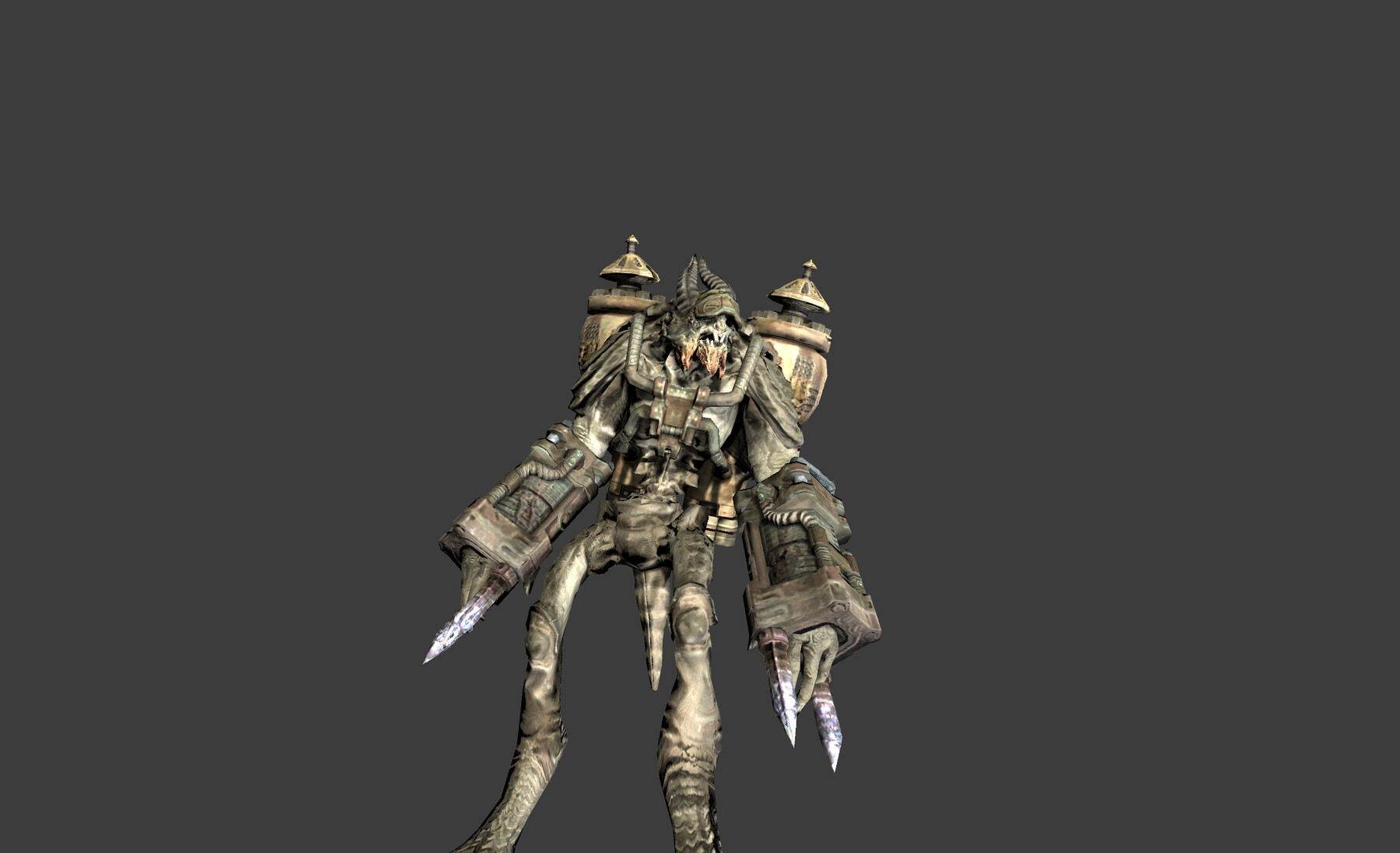 ArtStation - Demon Giant Mutant Alien Assassin | Game Assets