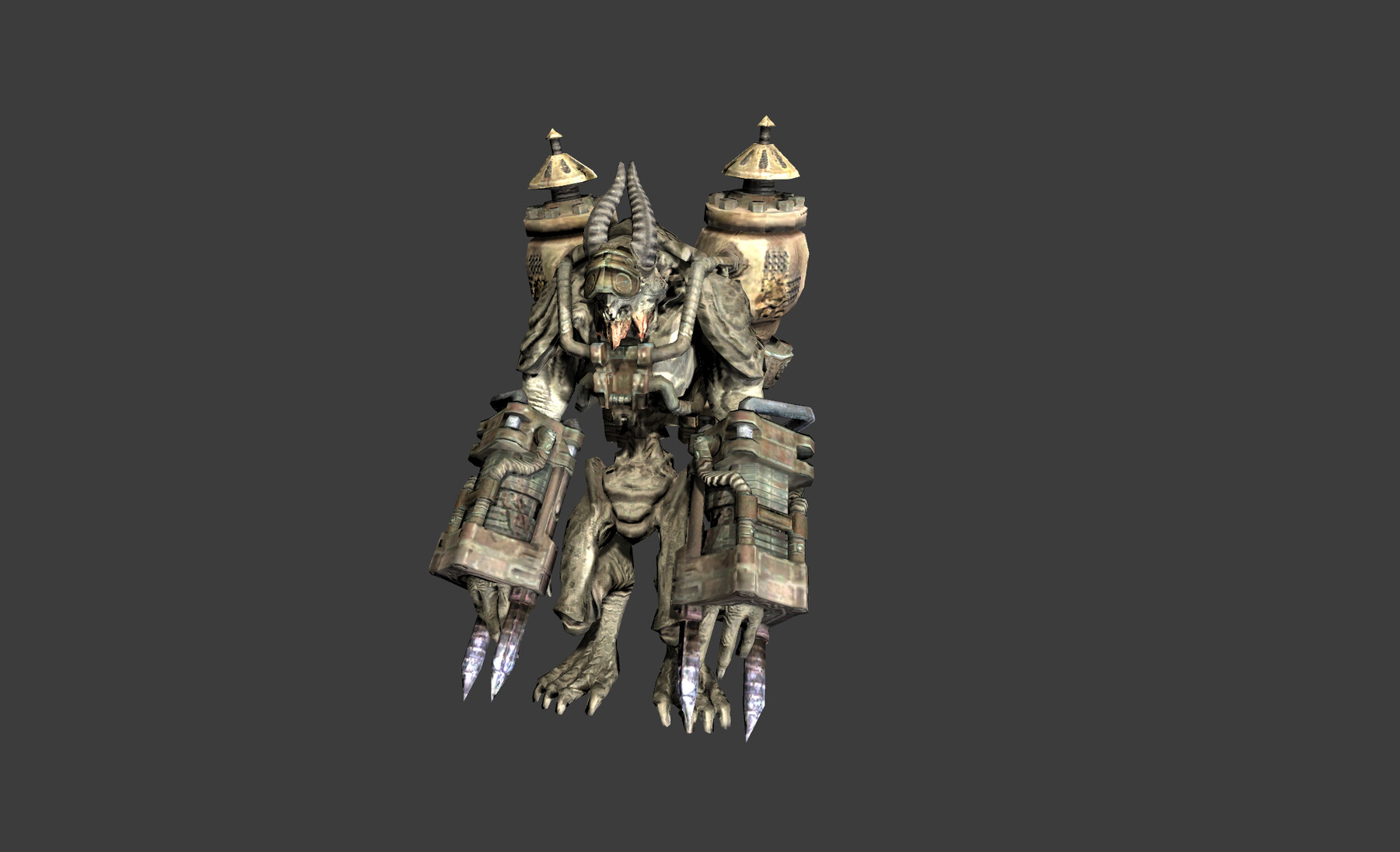 ArtStation - Demon Giant Mutant Alien Assassin | Game Assets