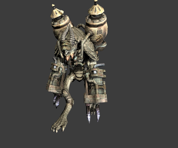 ArtStation - Demon Giant Mutant Alien Assassin | Game Assets