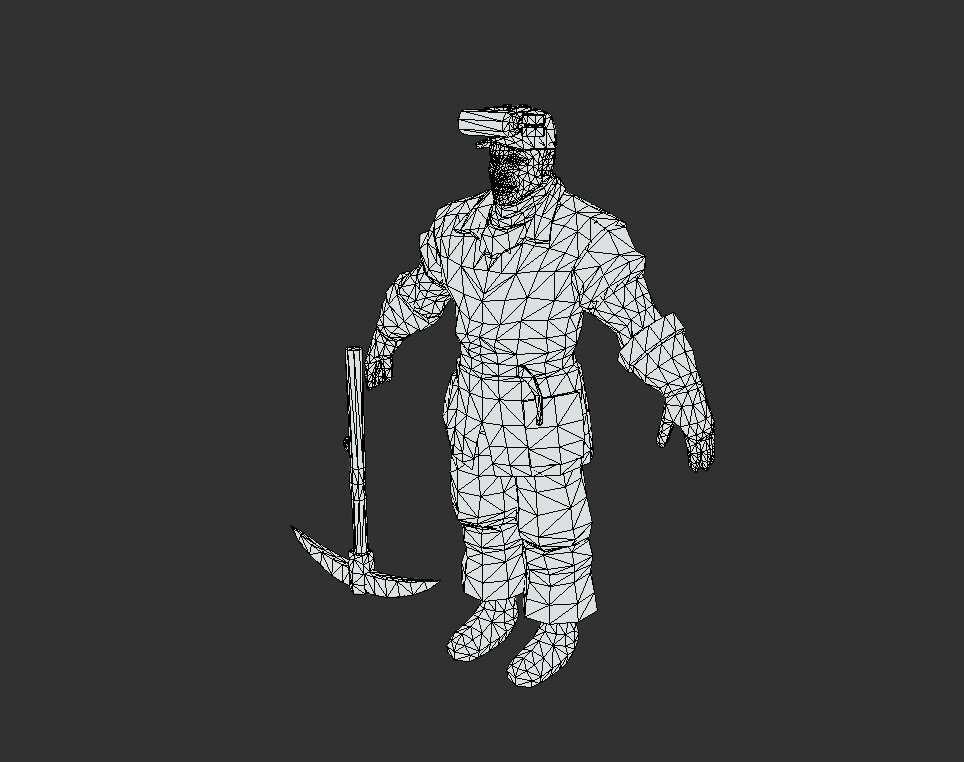 ArtStation - Human Miner Male | Game Assets