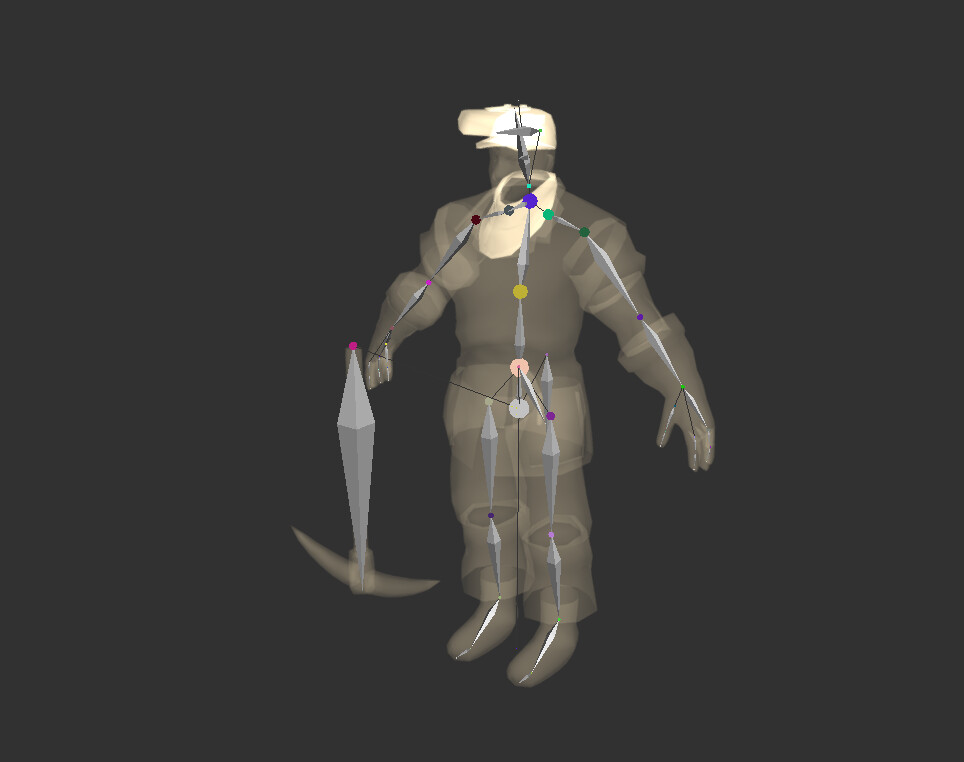 ArtStation - Human Miner Male | Game Assets