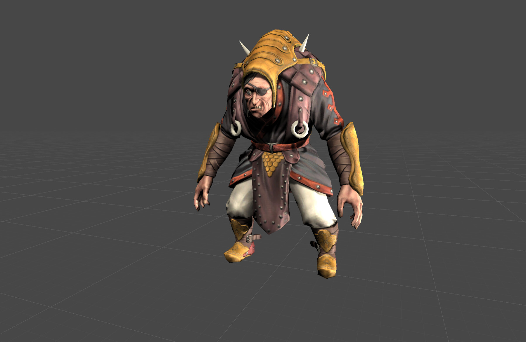 ArtStation - One Eye Villain Mutant | Game Assets