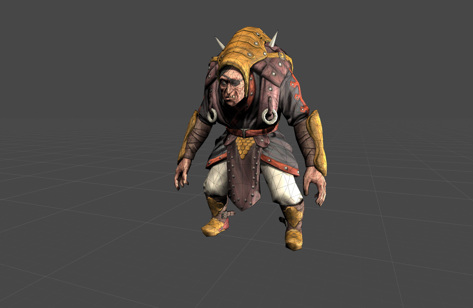 ArtStation - One Eye Villain Mutant | Game Assets