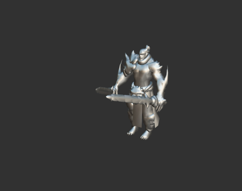 ArtStation - Demon Mutant Sword Master | Game Assets