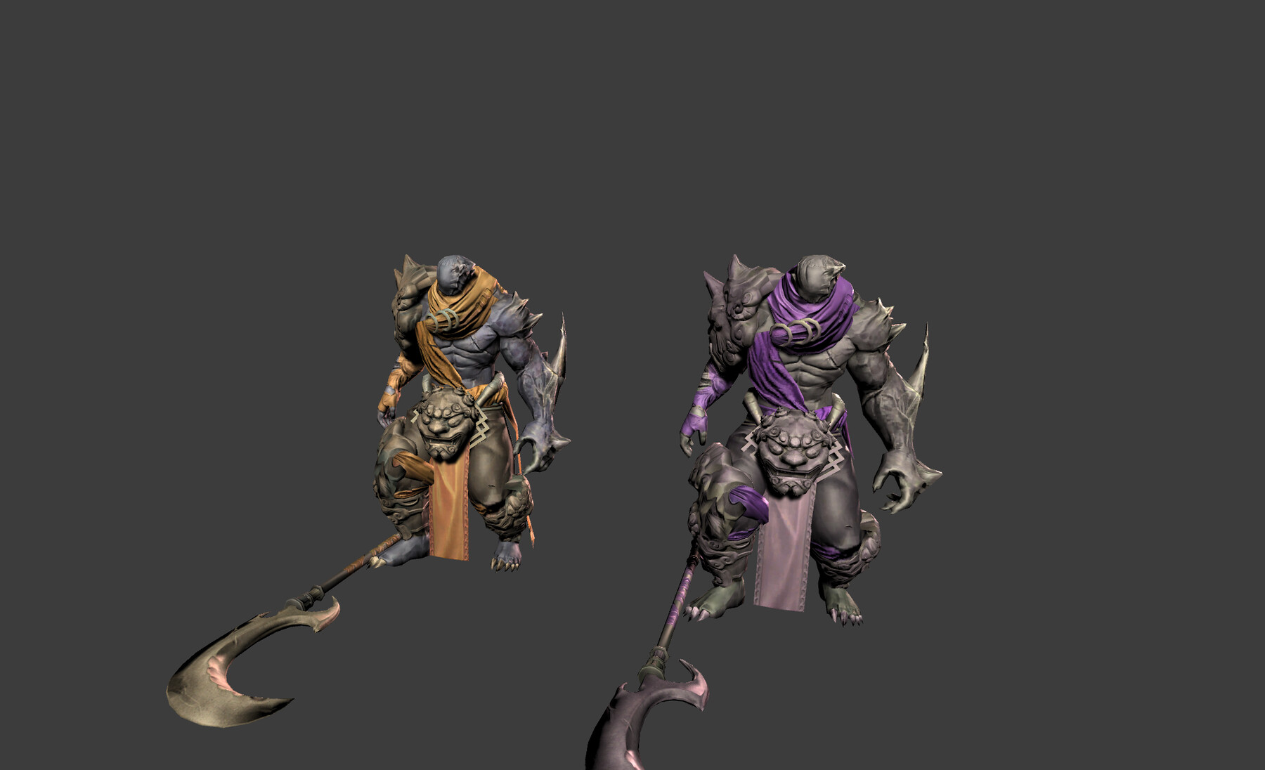 ArtStation - Demon Mutant Wizard | Game Assets