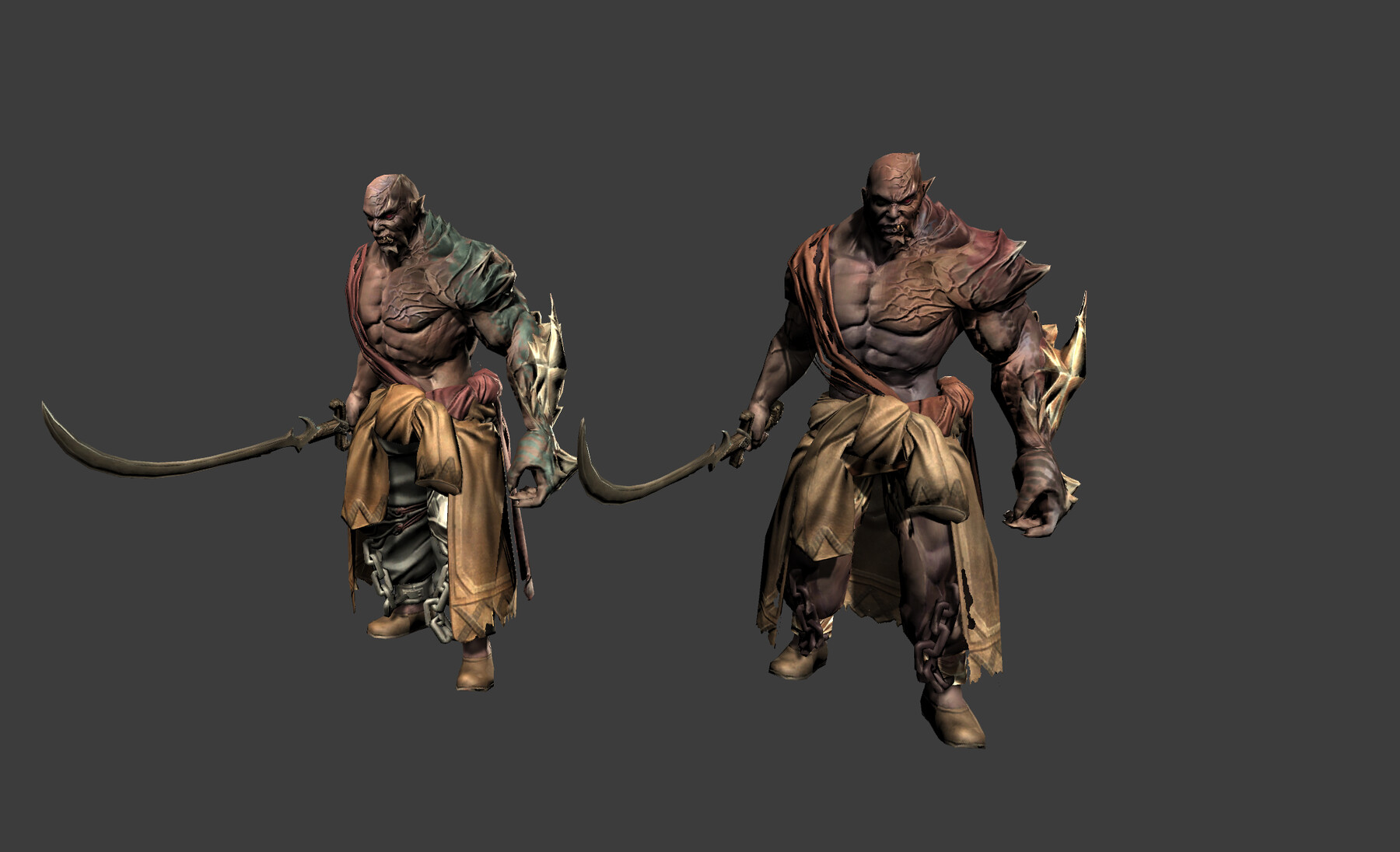 ArtStation - Demon Mutant Blade | Game Assets