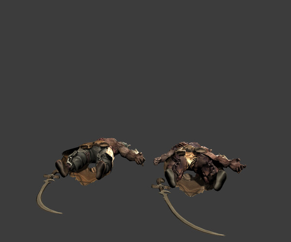 ArtStation - Demon Mutant Blade | Game Assets