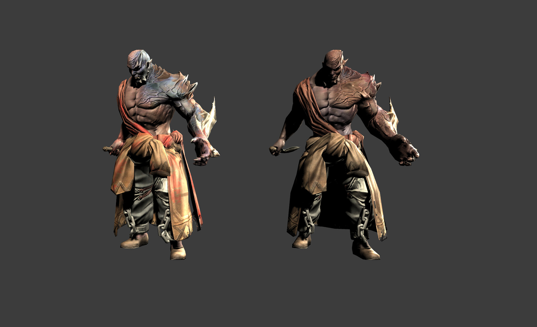 ArtStation - Demon Mutant Dagger | Game Assets