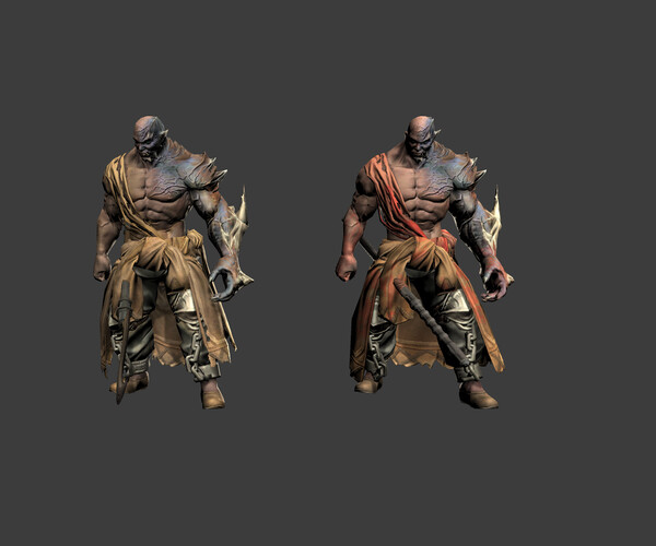 ArtStation - Demon Mutant Stick | Game Assets