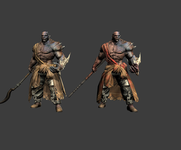 ArtStation - Demon Mutant Stick | Game Assets