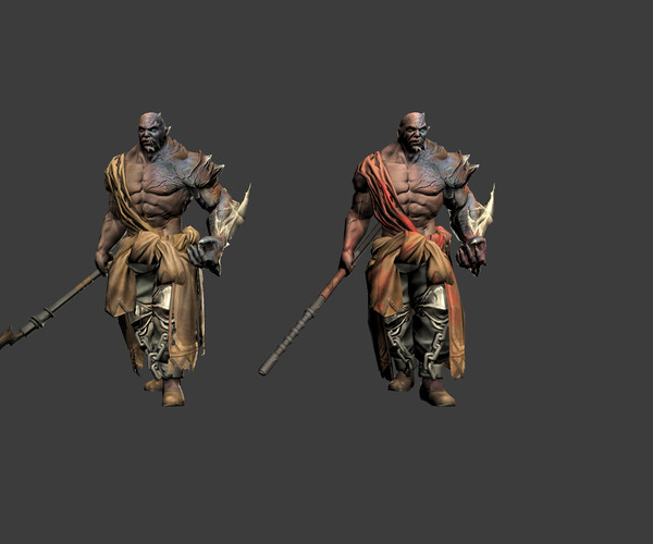 ArtStation - Demon Mutant Stick | Game Assets