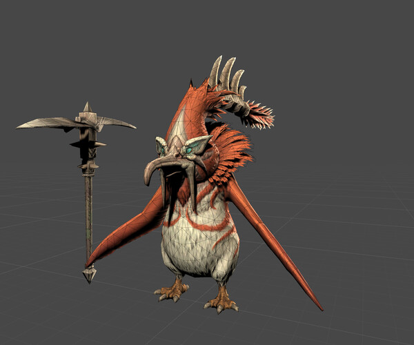 ArtStation - Penguin Animal Mutant | Game Assets