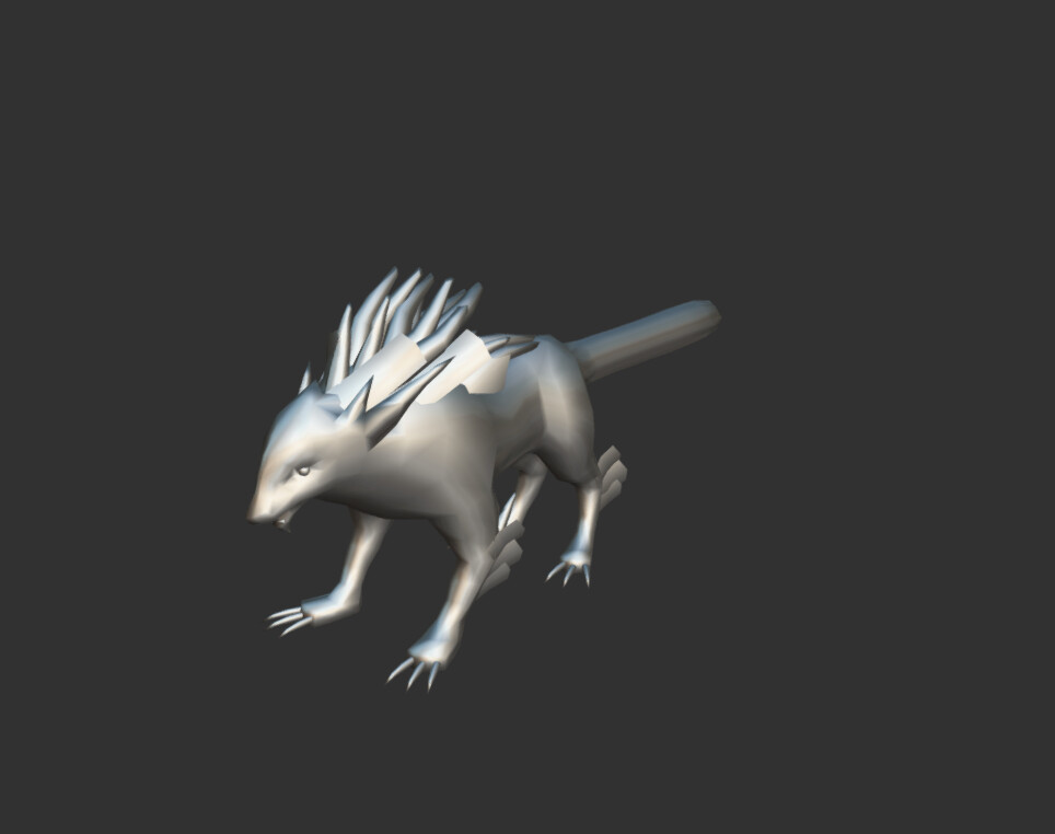 ArtStation - Raccoon Dog Animal Mutant | Game Assets