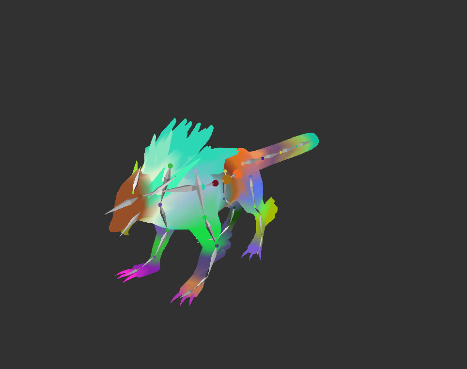 ArtStation - Raccoon Dog Animal Mutant | Game Assets