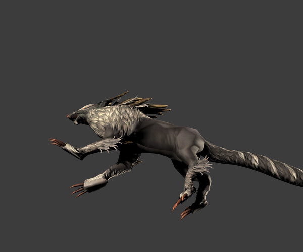 ArtStation - Raccoon Dog Animal Mutant | Game Assets