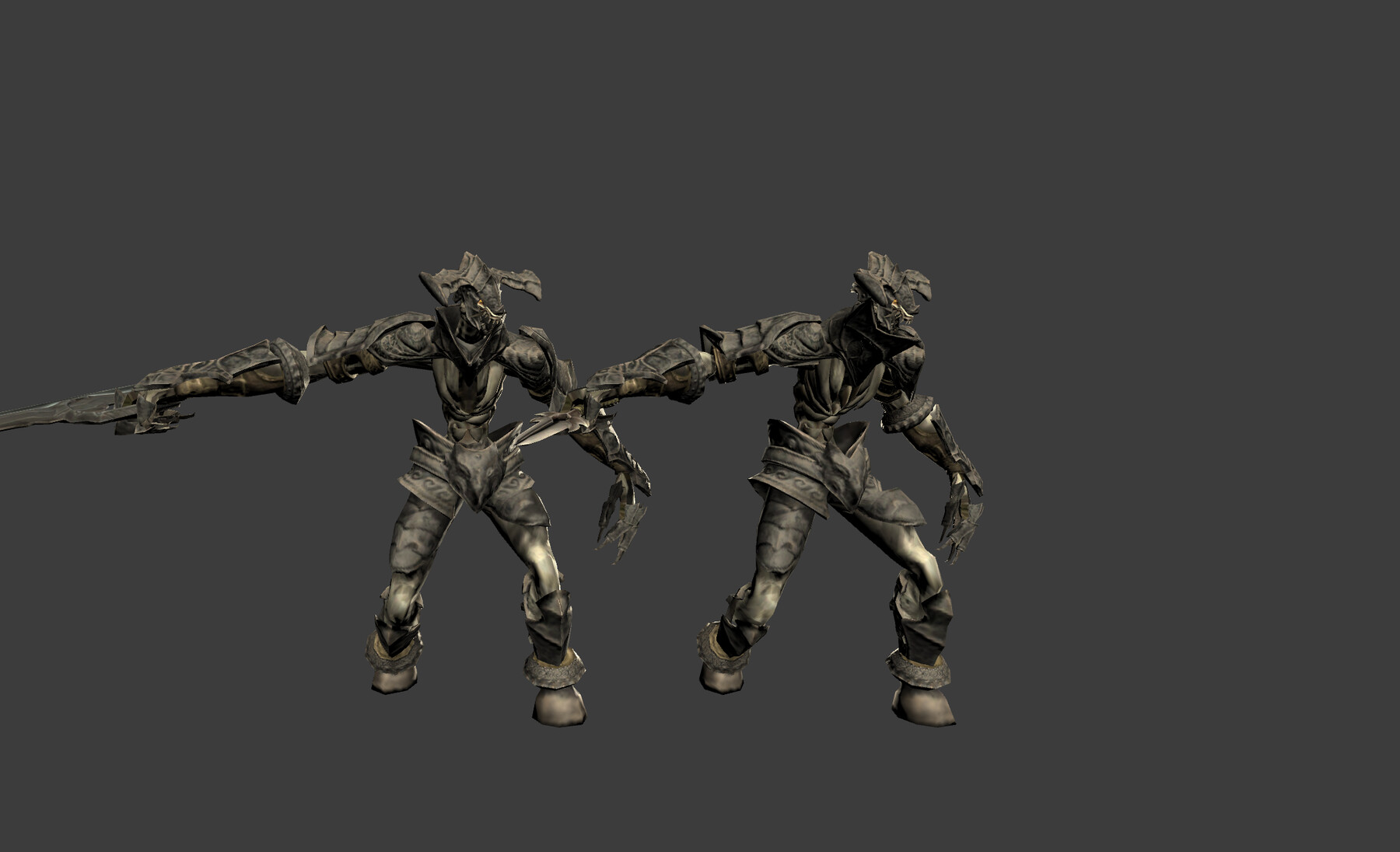 ArtStation - Demon Skeleton Mutant | Game Assets