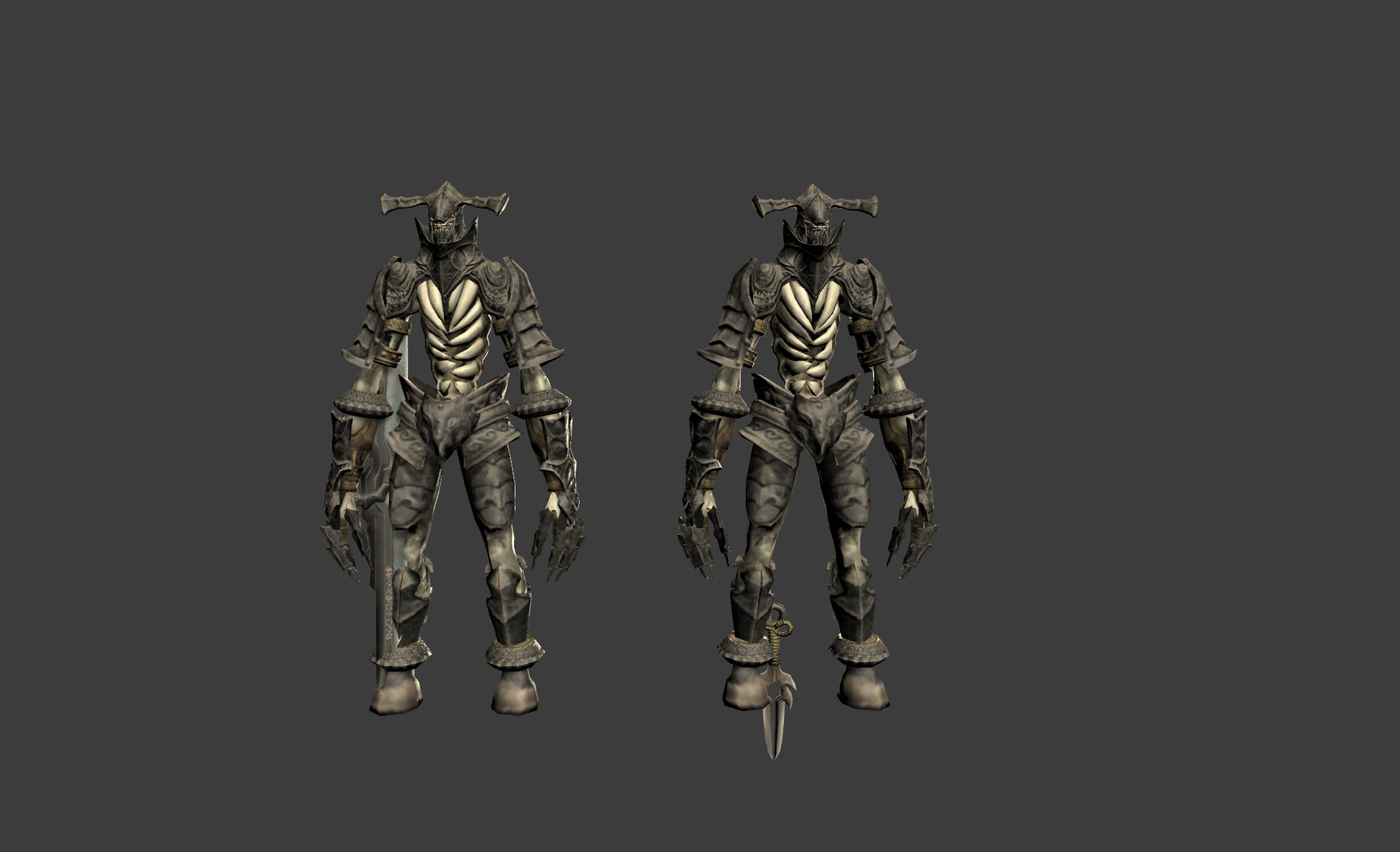 ArtStation - Demon Skeleton Mutant | Game Assets
