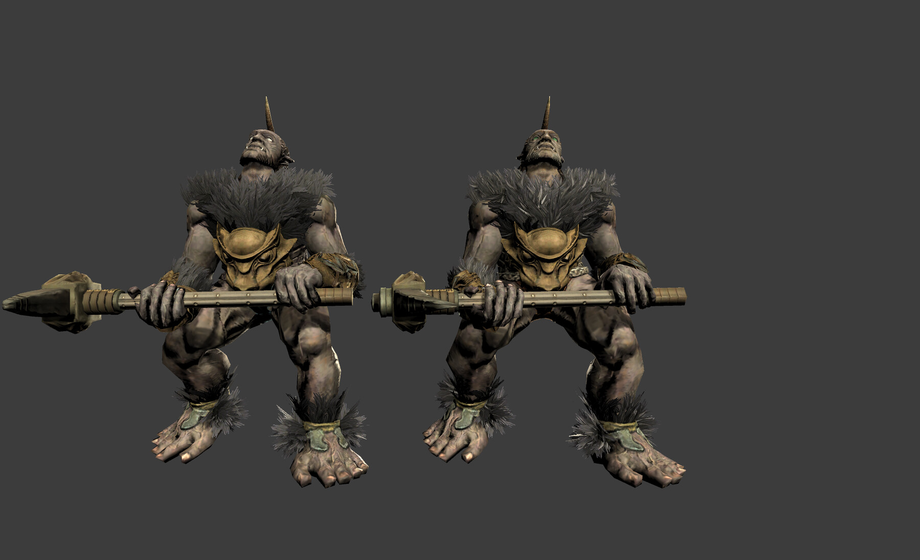 ArtStation - Mutant Orc Warrior | Game Assets