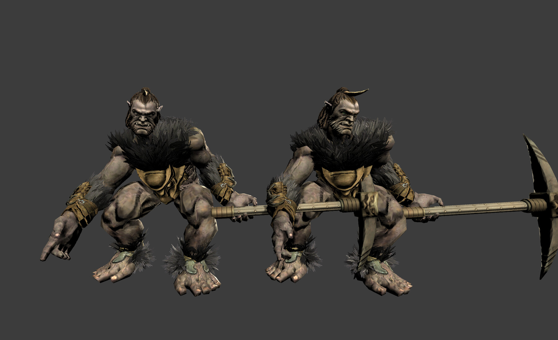 ArtStation - Mutant Orc Warrior | Game Assets