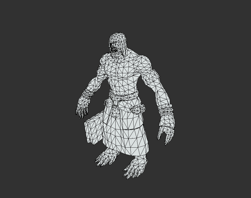 ArtStation - Mutant Orc Wizard | Game Assets