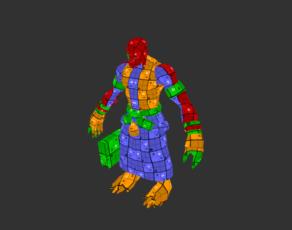 ArtStation - Mutant Orc Wizard | Game Assets