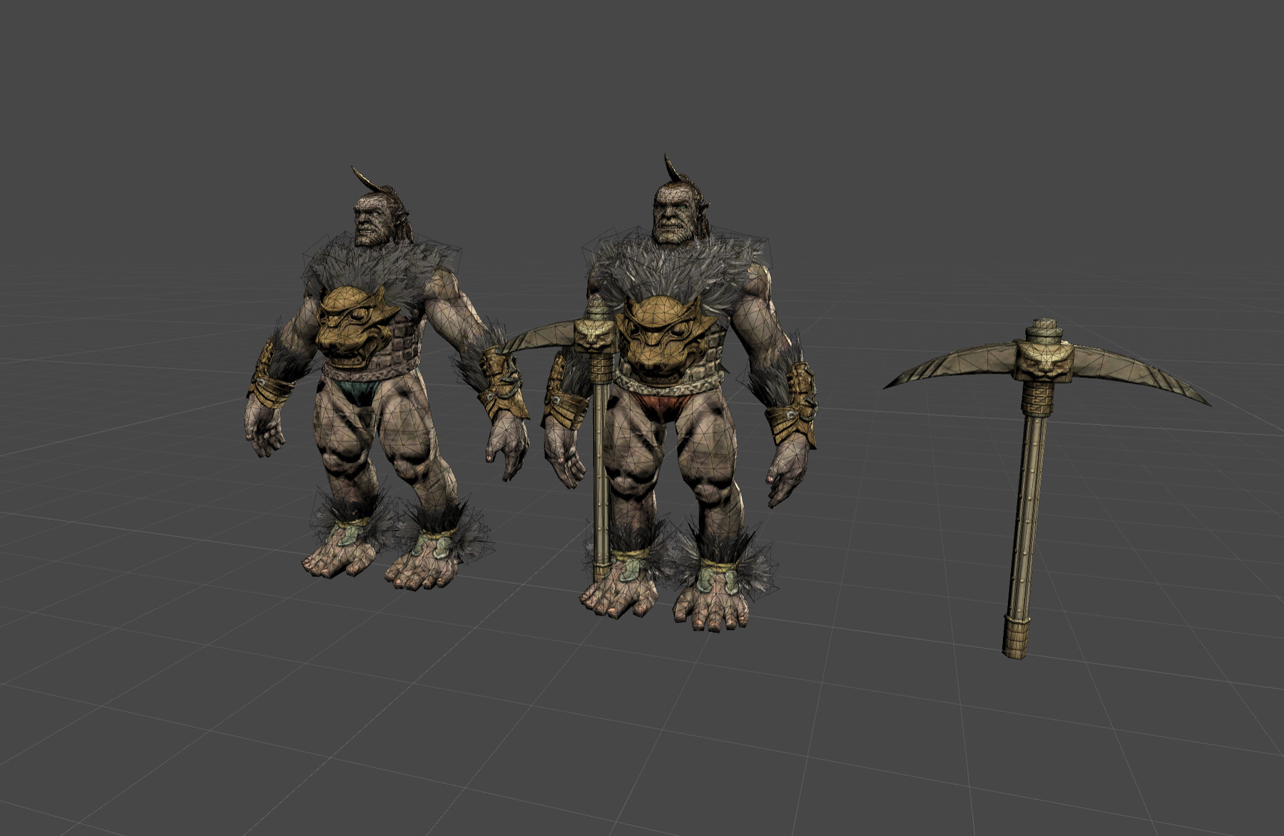 ArtStation - Mutant Orc Warrior | Game Assets