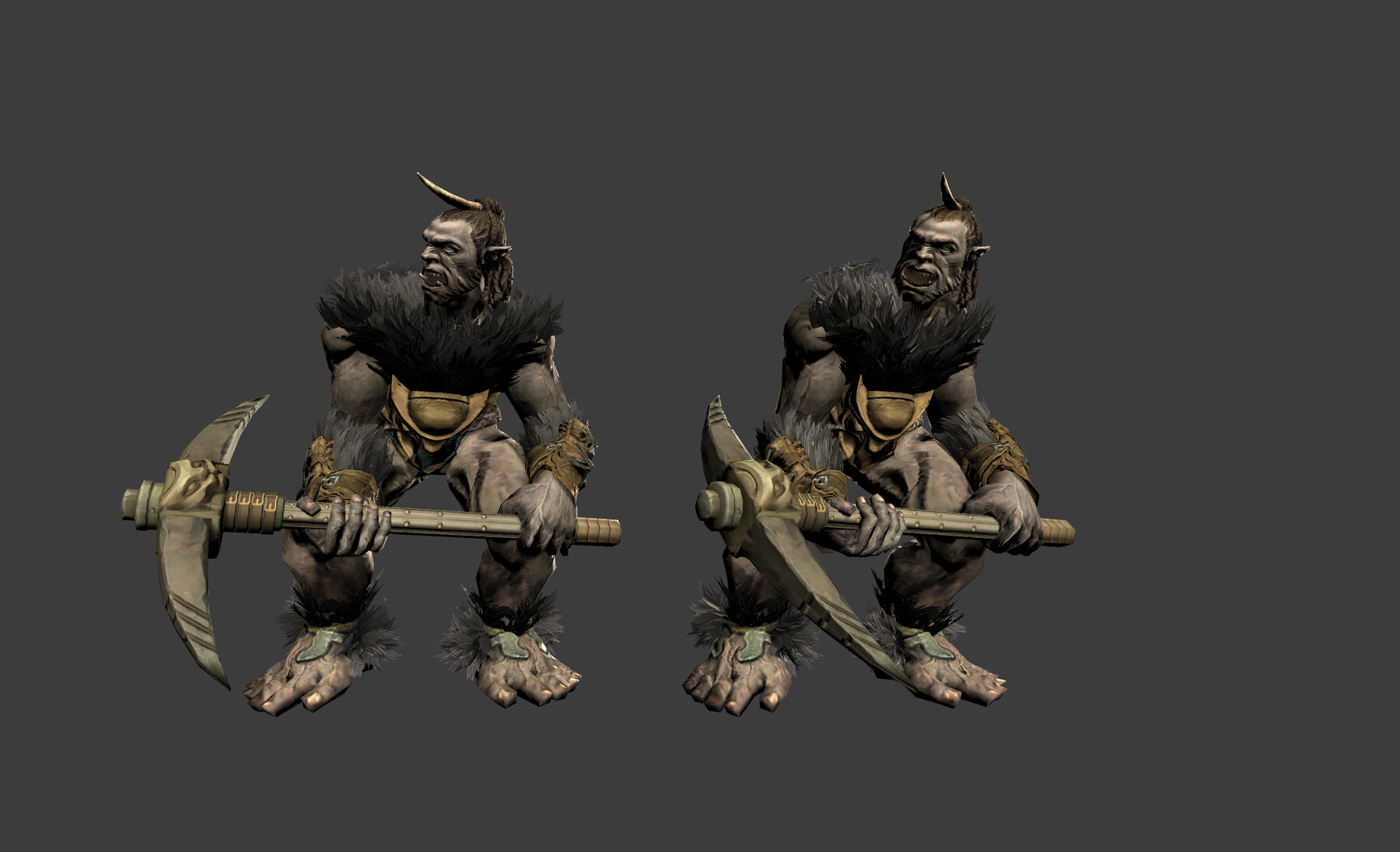 ArtStation - Mutant Orc Warrior | Game Assets