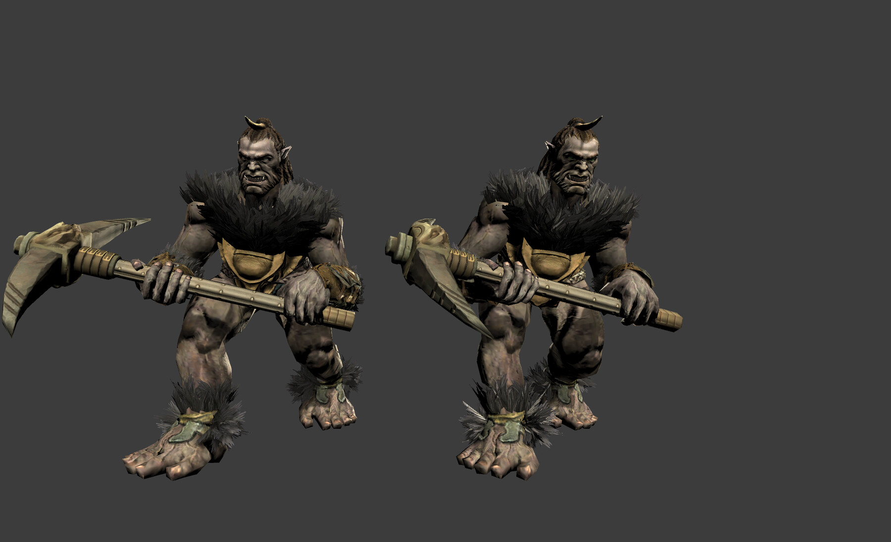 ArtStation - Mutant Orc Warrior | Game Assets