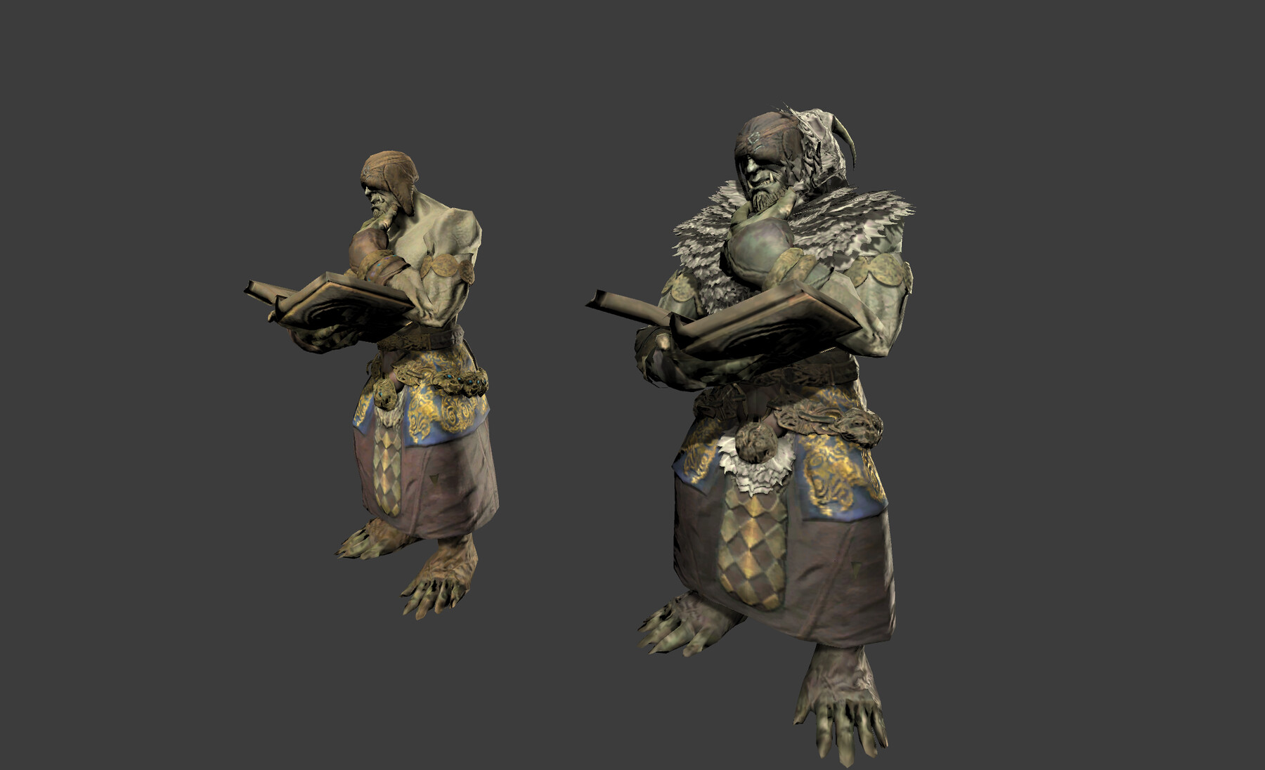 ArtStation - Mutant Orc Wizard | Game Assets
