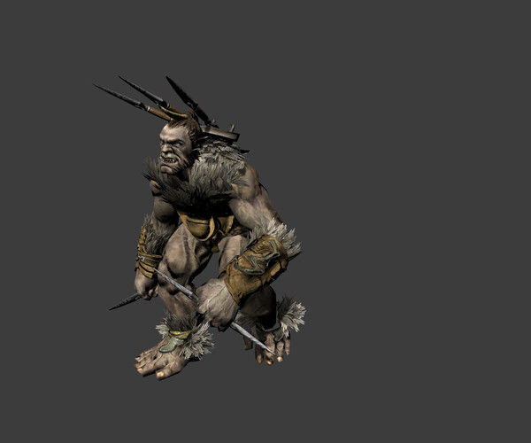 ArtStation - Mutant Orc Assassin | Game Assets