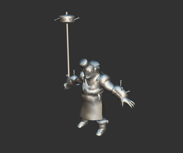 ArtStation - Mutant Troll Fighter | Game Assets