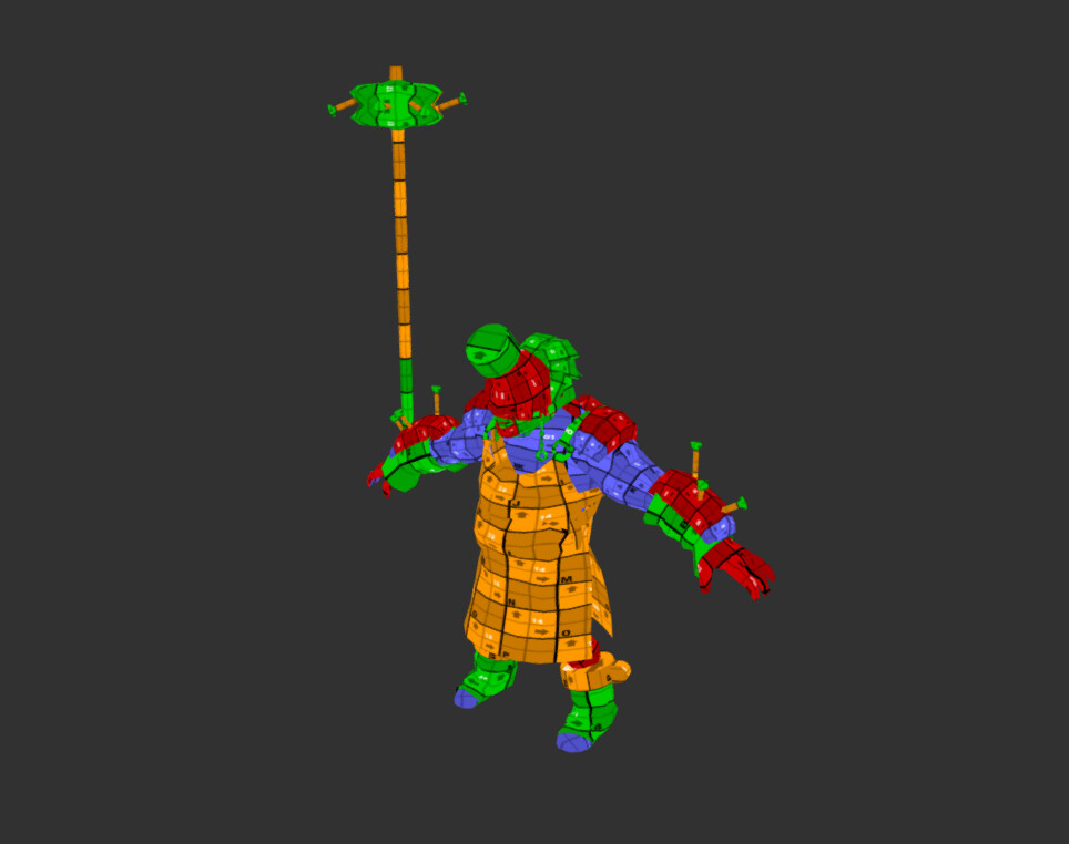 ArtStation - Mutant Troll Fighter | Game Assets