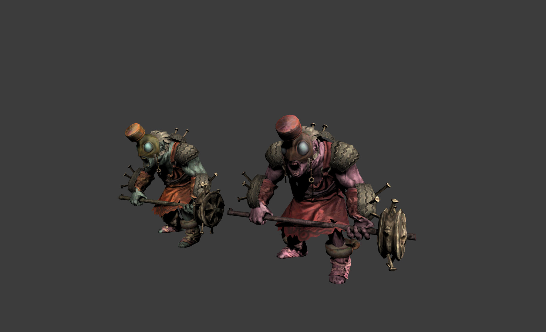 ArtStation - Mutant Troll Fighter | Game Assets