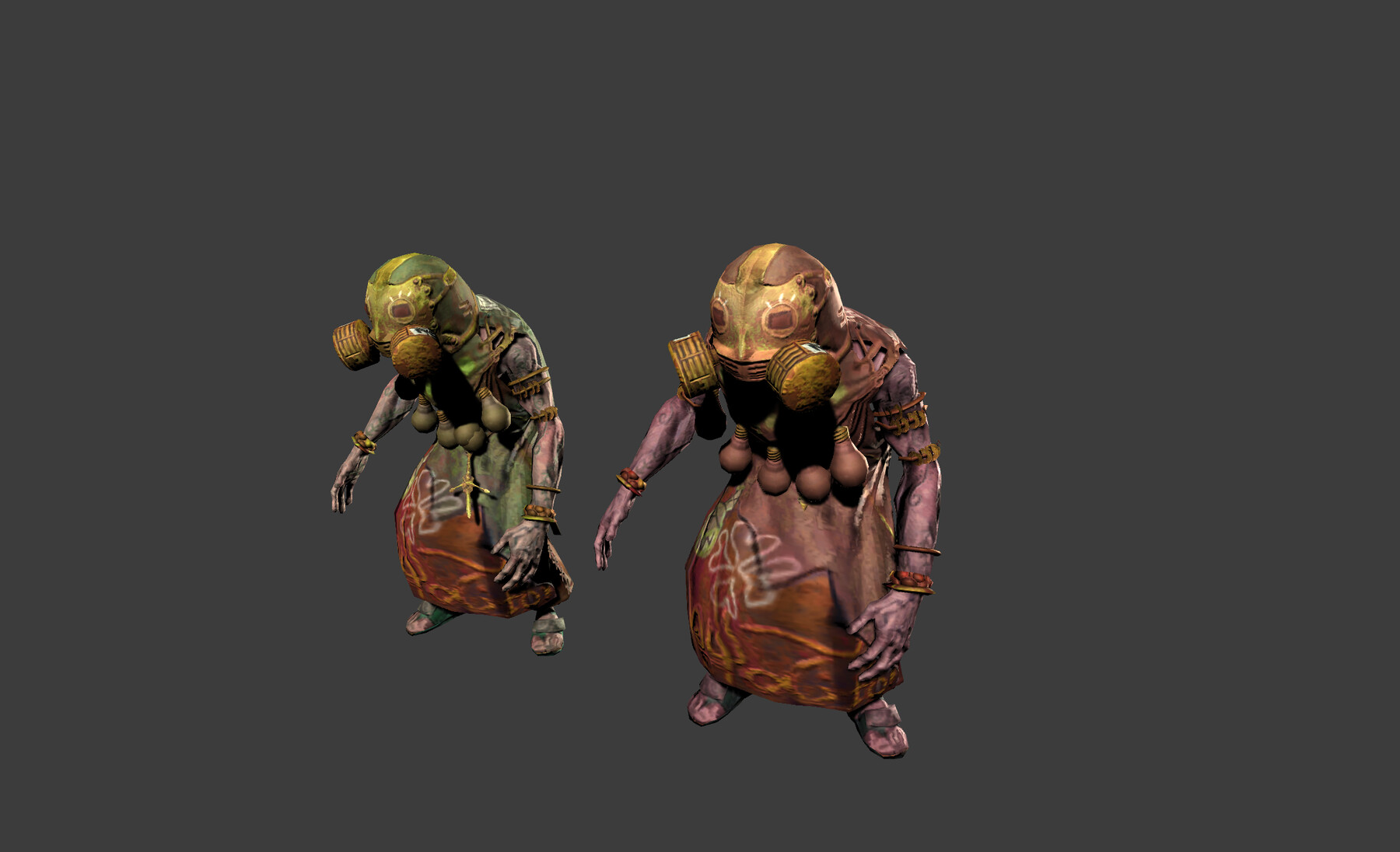 ArtStation - Mutant Troll Shaman | Game Assets